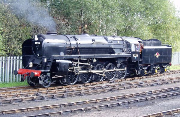 BR standard class 9F - Trains