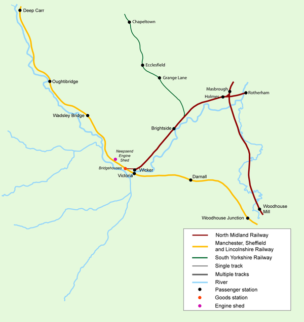 Sheffield and Rotherham Railway - Trains