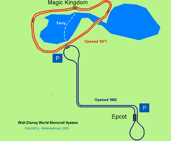 Walt Disney World Monorail System - Trains