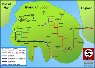 Sodor & Mainland Railway - Trains
